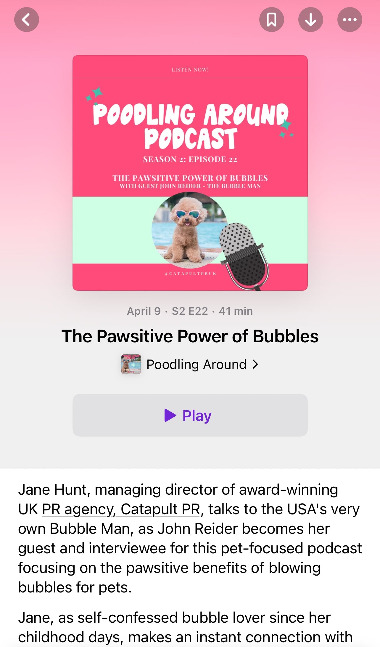 UK Podcast Featuring Bubble Man! - Pooling around Podcast – Atomic Bubbles